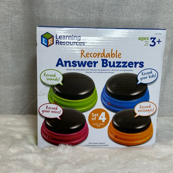 Toys | Learning Resources Recordable Answer Buzzers Set | Poshmark